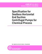 ASME B73.3:2015 2015 | technical standard | MyStandards