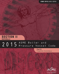 ASME BPVC-IID:2015 2015 | technical standard | MyStandards