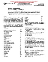 ASTM A74-92 1.1.1900 | technical standard | MyStandards