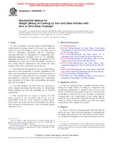 ASTM A90/A90M-11 1.11.2011 | technical standard | MyStandards