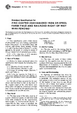 ASTM A116-73 1.1.1900 | technical standard | MyStandards
