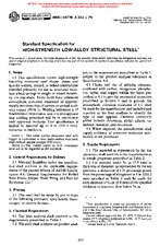 ASTM A242-79 1.1.1900 | technical standard | MyStandards