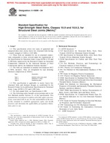 ASTM A490M-04 1.1.2004 | technical standard | MyStandards