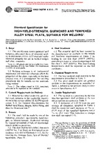 ASTM A514-77 1.1.1900 | technical standard | MyStandards