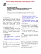 ASTM A890/A890M-12 1.3.2012 | technical standard | MyStandards