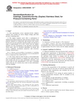 ASTM A995/A995M-12e1 1.3.2012 | technical standard | MyStandards