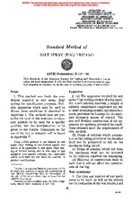 ASTM B117-64 1.1.1900 | technical standard | MyStandards