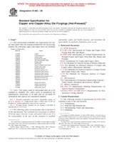 ASTM B283-08 1.5.2008 | technical standard | MyStandards