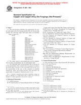 ASTM B283-99a 10.9.1999 | technical standard | MyStandards