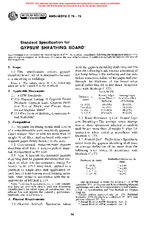 ASTM C79-78 1.1.1900 | technical standard | MyStandards