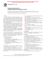 ASTM C90-08 1.11.2008 | technical standard | MyStandards