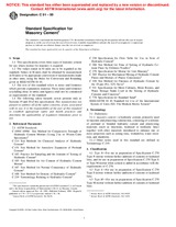 ASTM C91-99 10.8.2001 | technical standard | MyStandards