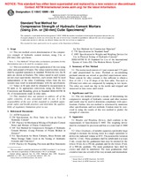 ASTM C109/C109M-99 10.8.2001 | technical standard | MyStandards