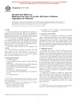 ASTM C117-95 1.1.1995 | technical standard | MyStandards