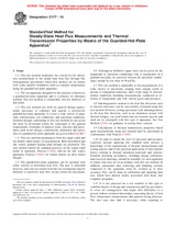 ASTM C177-10 1.6.2010 | technical standard | MyStandards