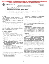 ASTM C185-99 10.1.2001 | technical standard | MyStandards