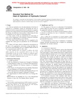 ASTM C186-98 10.1.1998 | technical standard | MyStandards