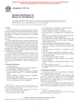 ASTM C270-03 10.1.2003 | technical standard | MyStandards