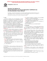 ASTM C423-06 1.12.2006 | technical standard | MyStandards