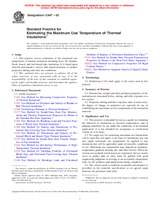 ASTM C447-03 10.4.2003 | technical standard | MyStandards