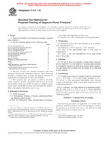 ASTM C473-03 10.6.2003 | technical standard | MyStandards