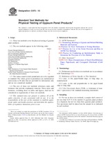 ASTM C473-15 15.5.2015 | technical standard | MyStandards