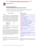 ASTM C478-11 1.11.2011 | technical standard | MyStandards