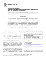 ASTM C780-14b 1.12.2014 | technical standard | MyStandards