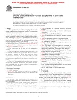 ASTM C989-04 1.1.2004 | technical standard | MyStandards