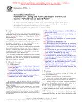 ASTM C1063-14 1.1.2014 | technical standard | MyStandards