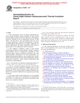 ASTM C1289-12e1 1.5.2012 | technical standard | MyStandards