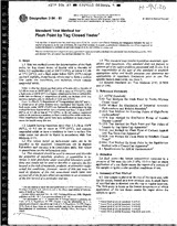 ASTM D56-87 1.1.1900 | technical standard | MyStandards