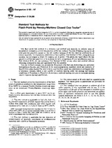 ASTM D93-97 1.1.1900 | technical standard | MyStandards