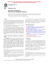 ASTM D97-11 1.6.2011 | technical standard | MyStandards