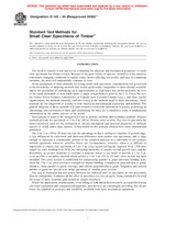 ASTM D143-94(2000)e1 10.4.2007 | technical standard | MyStandards