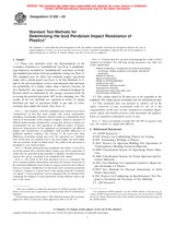 ASTM D256-03 1.12.2003 | technical standard | MyStandards