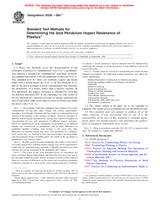 ASTM D256-06ae1 1.12.2006 | technical standard | MyStandards