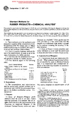 ASTM D297-81 1.1.1900 | technical standard | MyStandards