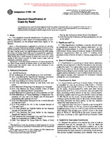 ASTM D388-88 1.1.1900 | technical standard | MyStandards