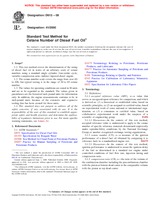 ASTM D613-08 1.9.2008 | technical standard | MyStandards