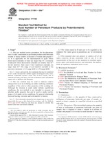 ASTM D664-06ae1 1.11.2006 | technical standard | MyStandards