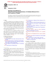 ASTM D665-06 1.5.2006 | technical standard | MyStandards