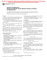ASTM D792-98 10.12.2000 | technical standard | MyStandards