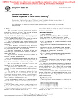 ASTM D882-01 10.4.2002 | technical standard | MyStandards