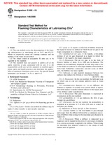 ASTM D892-01 10.1.2001 | technical standard | MyStandards