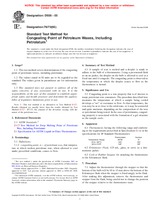 ASTM D938-05 1.11.2005 | technical standard | MyStandards
