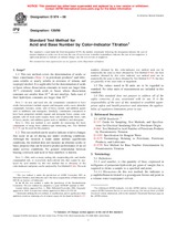 ASTM D974-06 1.11.2006 | technical standard | MyStandards