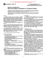 ASTM D1003-92 1.1.1900 | technical standard | MyStandards