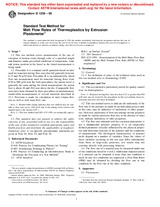 ASTM D1238-00 10.8.2001 | technical standard | MyStandards