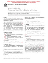 ASTM D1239-98(2006)e1 1.11.2006 | technical standard | MyStandards